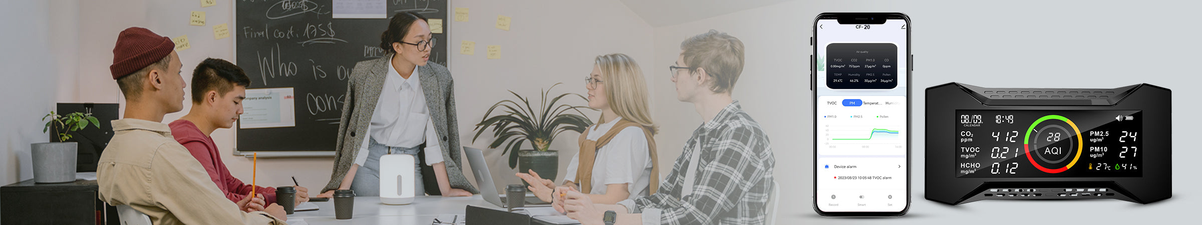 Temperature Data Logger, HVAC Tools and Air Quality Monitor Leading ...